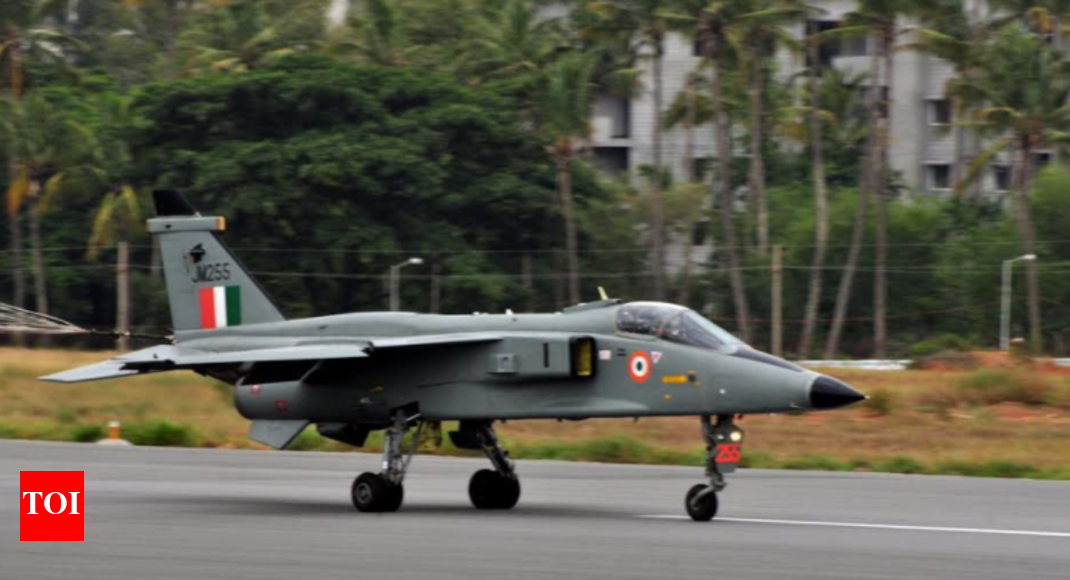 indian air force: For the first time, Jaguar fighter plane flies with ...