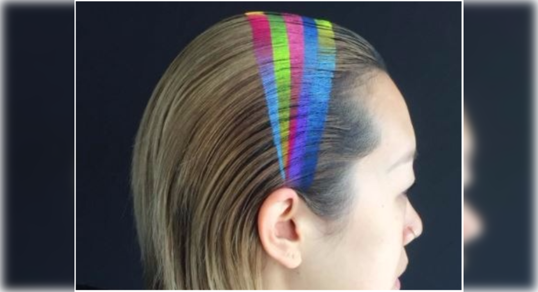 Instagram: Spray on rainbow headbands are the latest Instagram trend ...