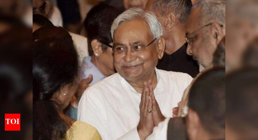 Nitish Kumar meets PM Modi, Amit Shah | India News - Times of India