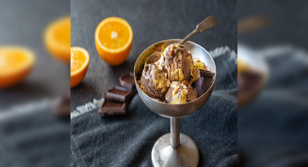 Orange Sundae Recipe: How to Make Orange Sundae Recipe | Homemade ...