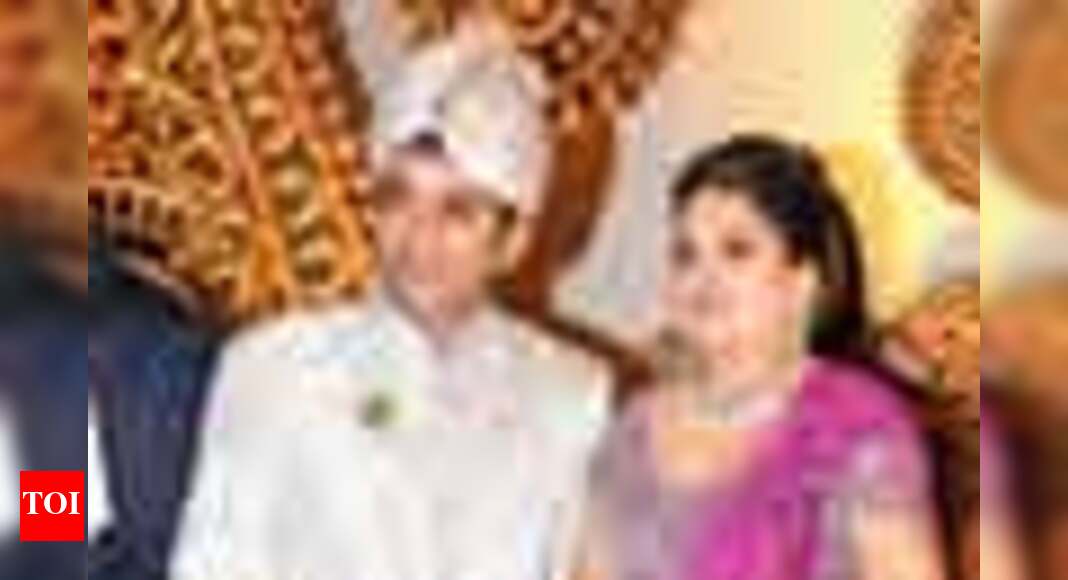 Priyanka Reddy's colourful reception | Events Movie News - Times of India