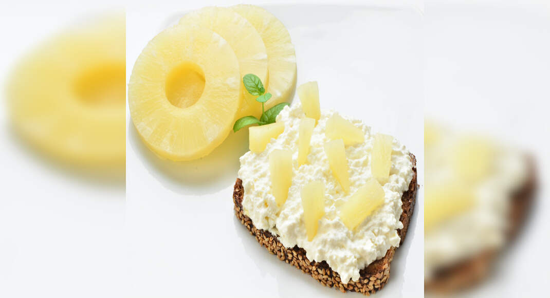 Paneer Pineapple Sandwich Recipe: How to Make Paneer Pineapple Sandwich ...