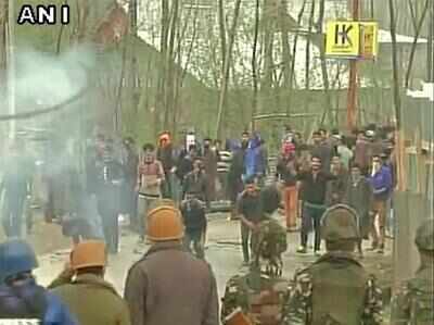 budgam encounter - The Times of India