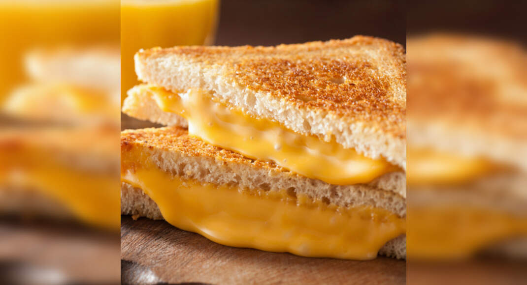 Three Cheese Sandwich Recipe: How to Make Three Cheese Sandwich Recipe ...