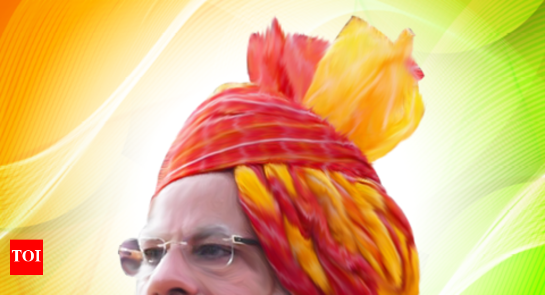 Independence Day: PM Modi’s safa style on I-Day | India News - Times of ...