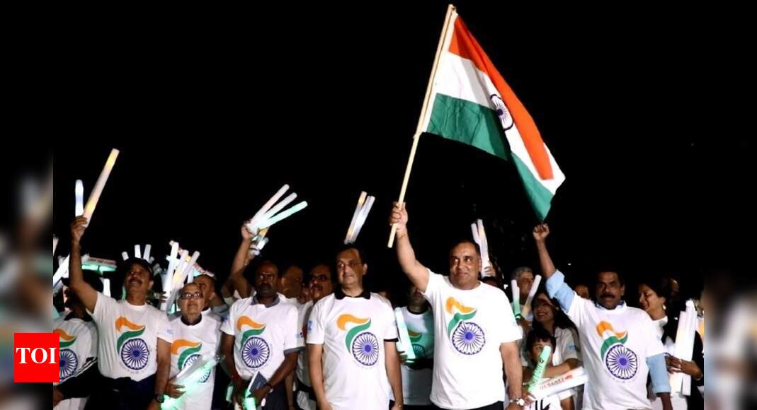 India's Independence Day: First-ever Freedom Run marks Independence Day ...