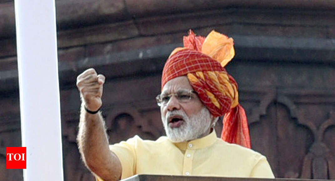 Narendra Modi speech: India Inc welcomes Modi government's 2022 vision, calls for strengthening ...