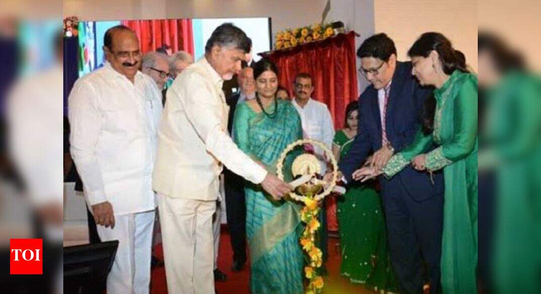 Chandrababu Naidu inaugurates DGP Office in Mangalagiri | Amaravati ...