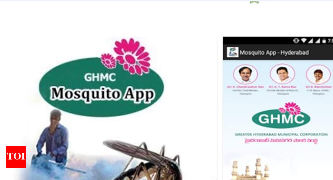 mosquito app: GHMC comes up with 'mosquito app' in Hyderabad ...