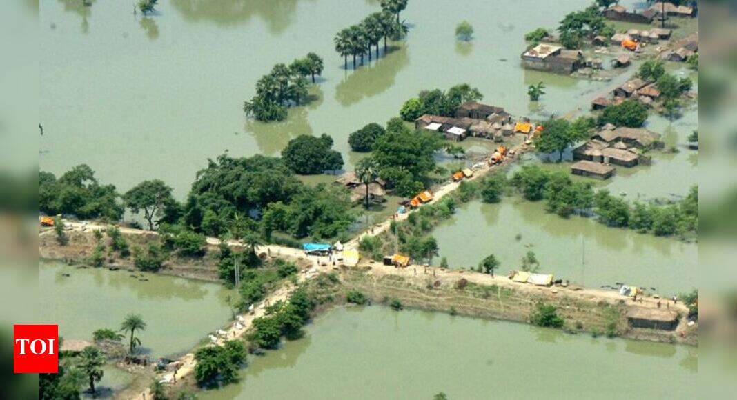 47 more die, Army airdrops food in flood-ravaged districts | Patna News ...