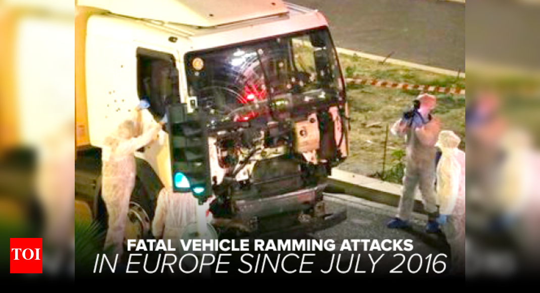 Fatal vehicle ramming attacks in Europe - The Times of India