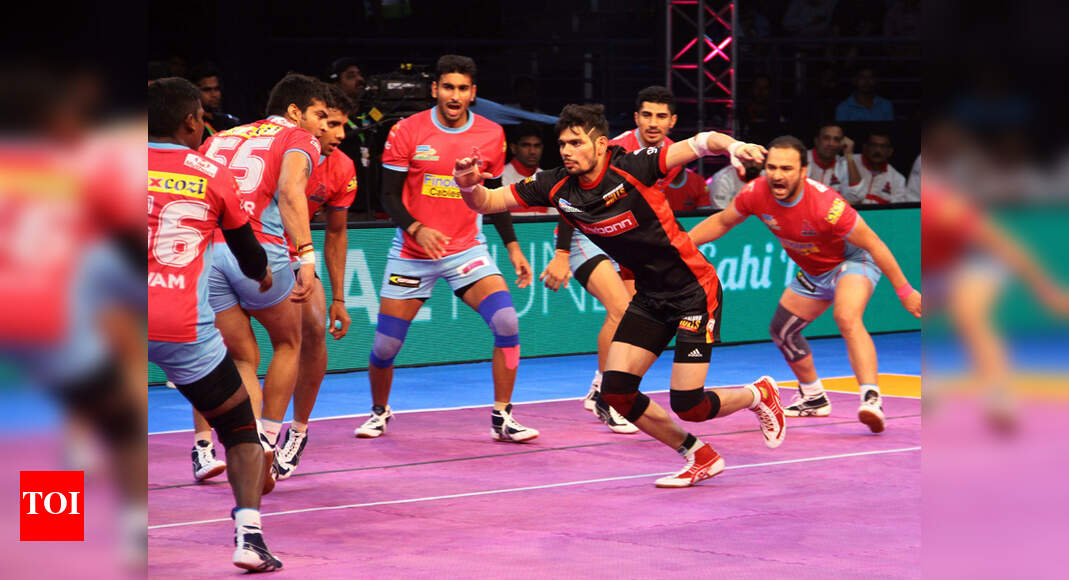 Vivo Pro Kabaddi: Shabeer carries the day for U Mumba | Pro-Kabaddi ...