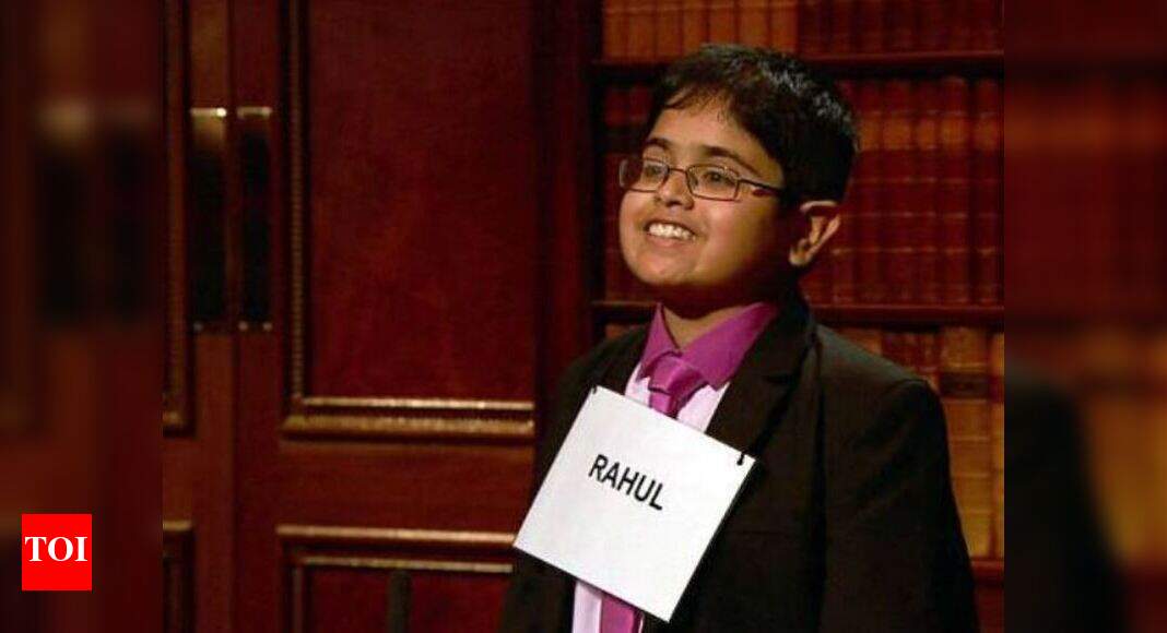 Rahul Doshi: 12-year-old Indian-origin boy crowned 'Child Genius' in UK ...