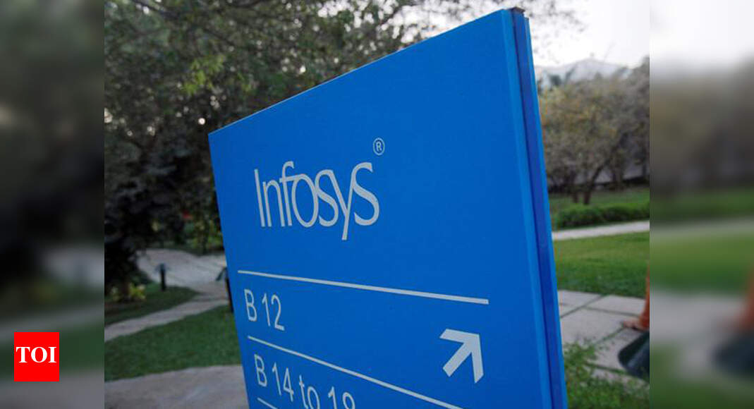 Infosys Shares: Now, Infosys slips out of top 10 BSE m-cap list - Times ...