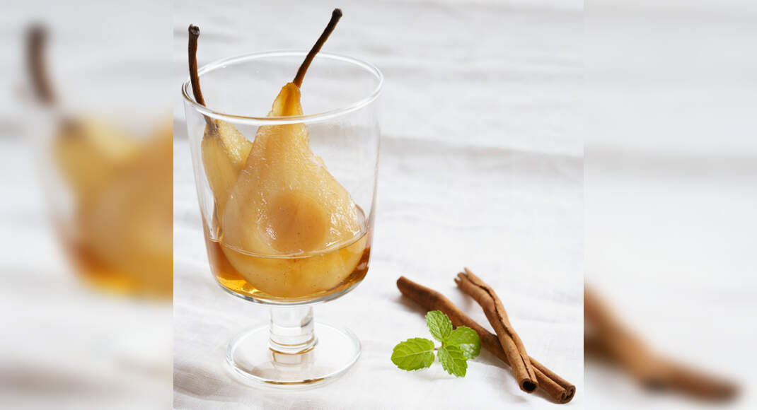 Simple Poached Pears Recipe: How to Make Simple Poached Pears Recipe ...