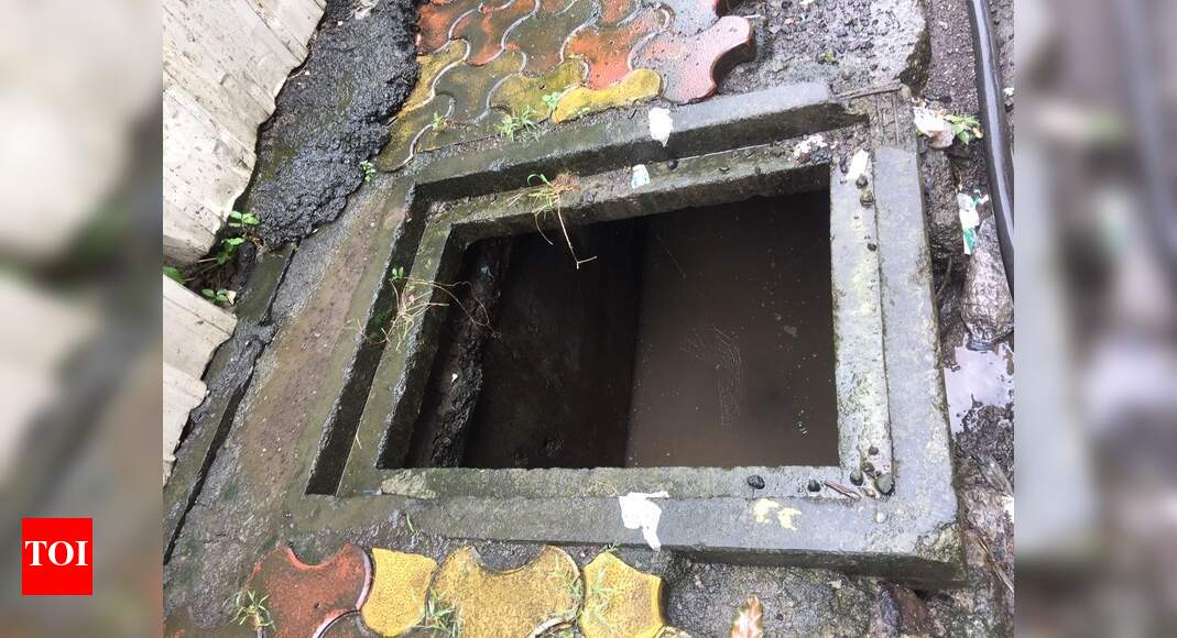 manhole - Times of India