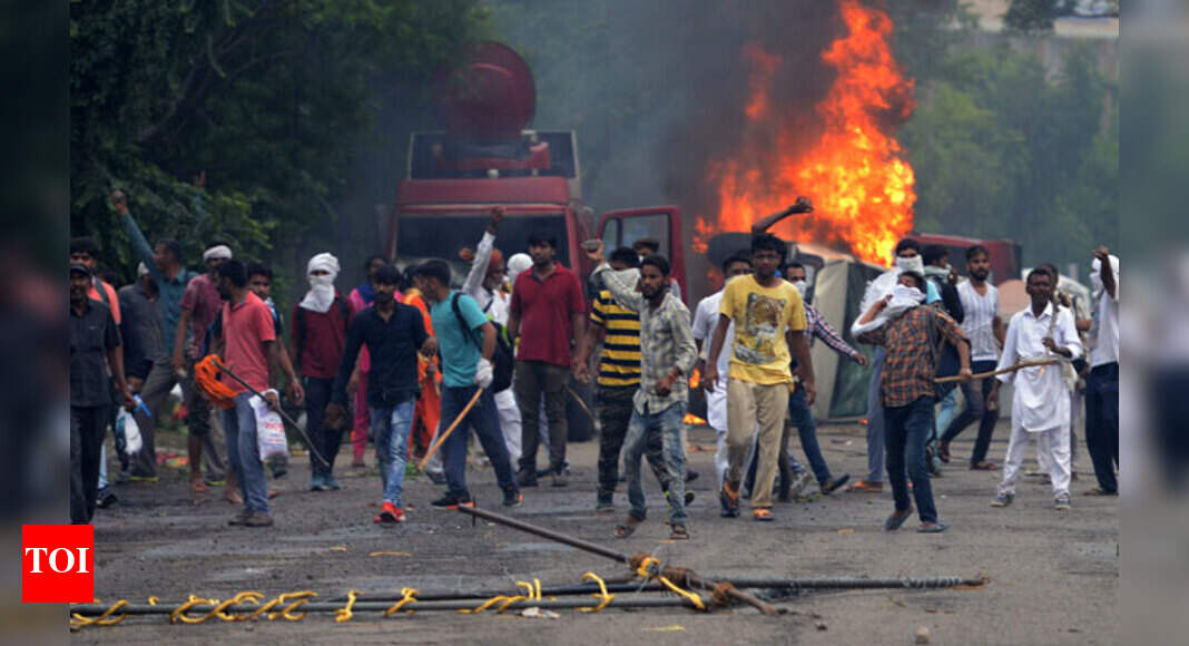 haryana violence - Times of India