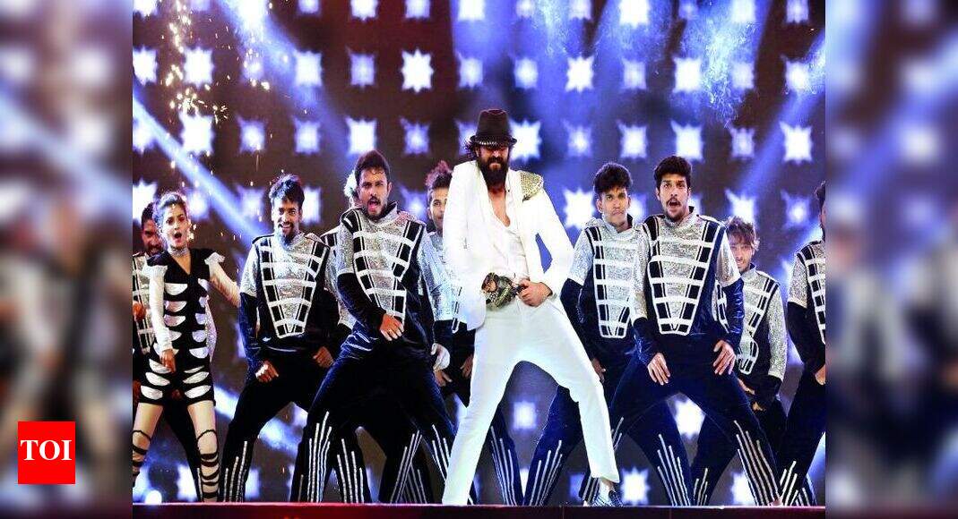 When Yash rocked the stage | Kannada Movie News - Times of India