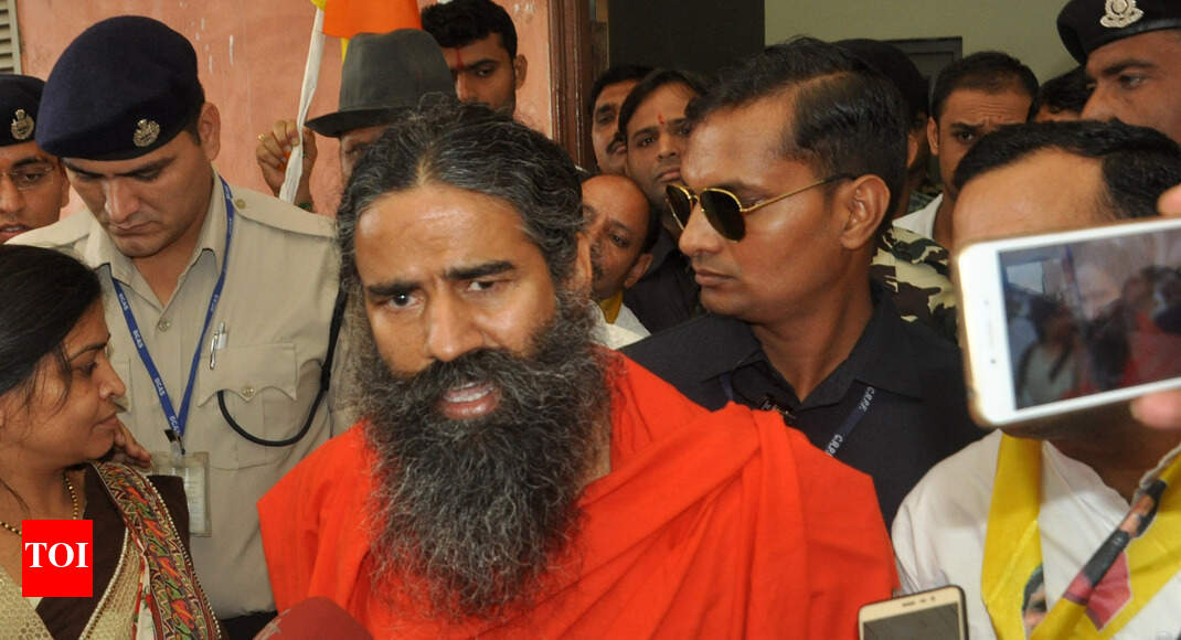 Religious leaders need purification: Baba Ramdev | India News - Times ...