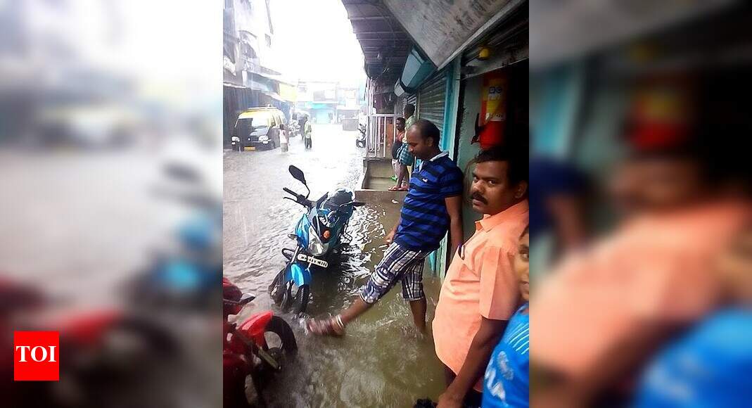 flood In Dharavi - Times of India