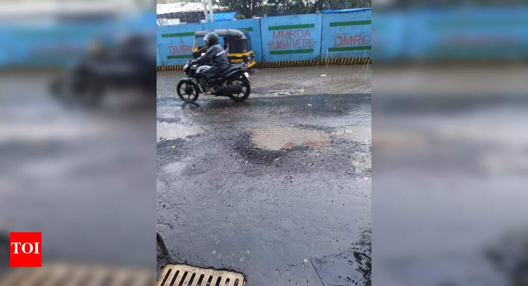unsafe conditions of the road - Times of India