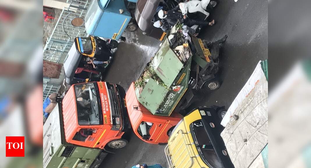 BMC on duty, cleaning up Mumbai - Times of India