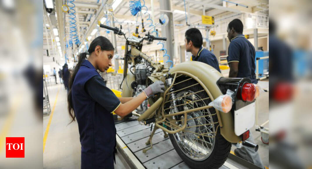 Enfield: Royal Enfield starts production at its third facility - Times ...