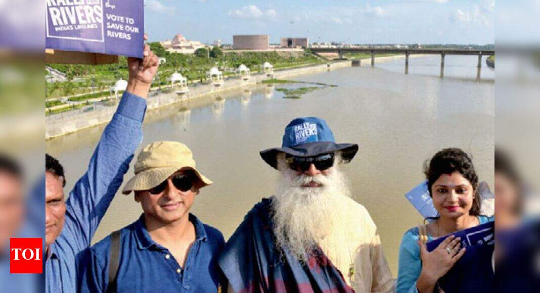 Rally For Rivers Campaign In Lucknow: Sadhguru Jaggi Vasudev urges ...
