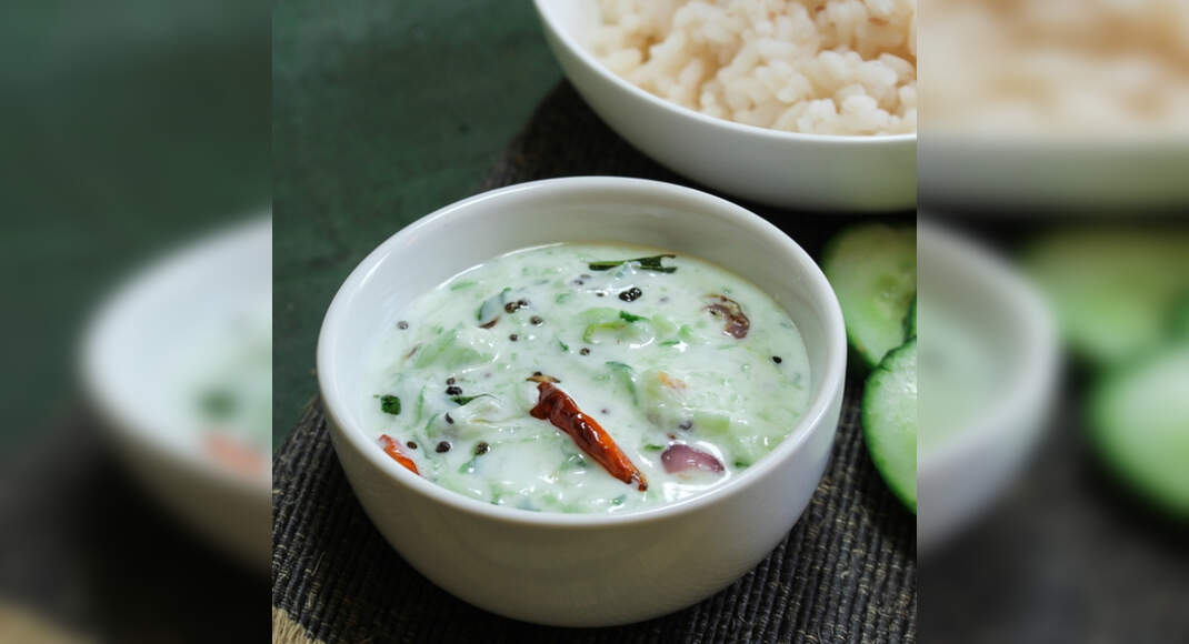 Cucumber Pachadi Recipe: How to Make Cucumber Pachadi Recipe | Homemade ...