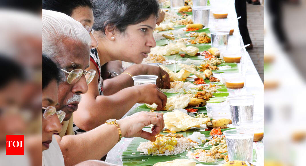 Sadya: Sadya is sumptuous, not for every day | Kochi News - Times of India