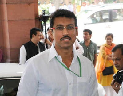 rajyavardhan rathore - Times of India