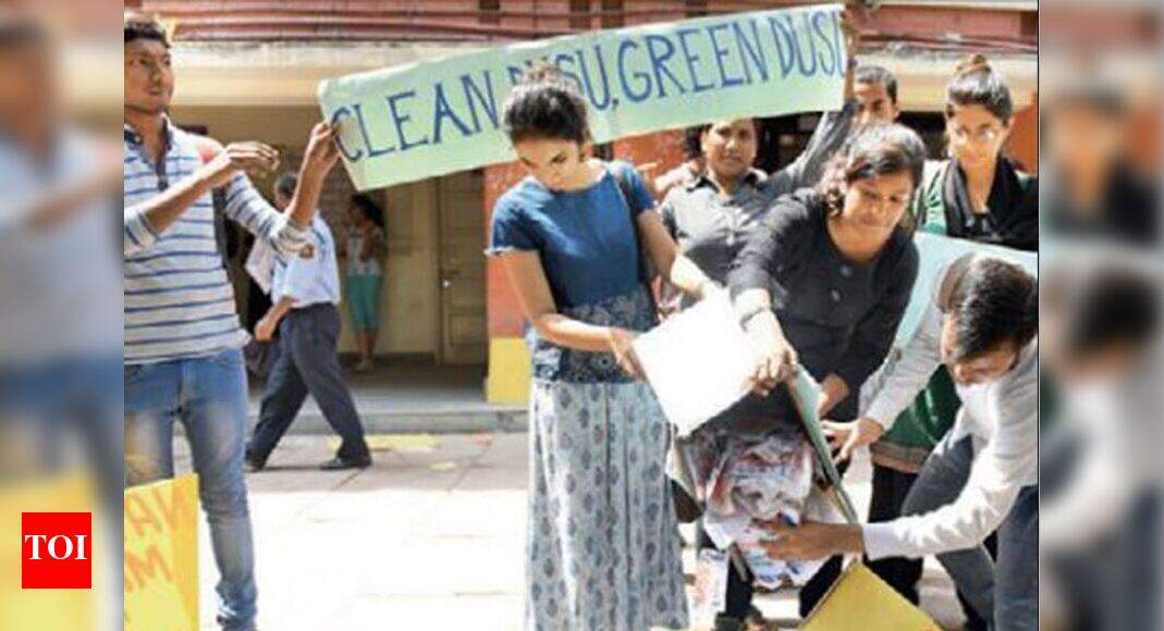DU Students Get Ready For Week-Long Campaign: Poll papers filed, DU ...