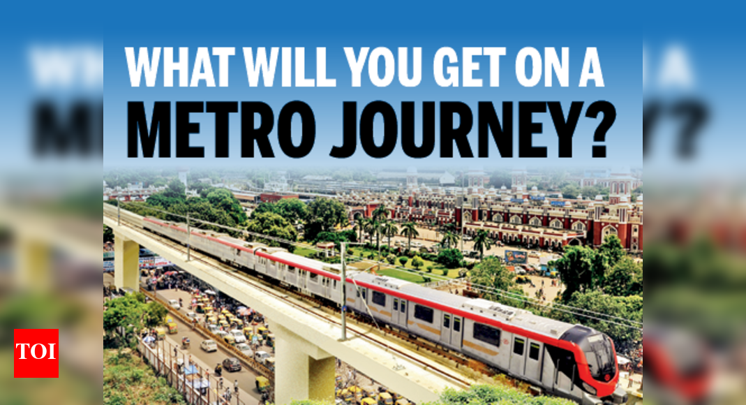 Infographic: Lucknow Metro dream turns into reality today | India News ...