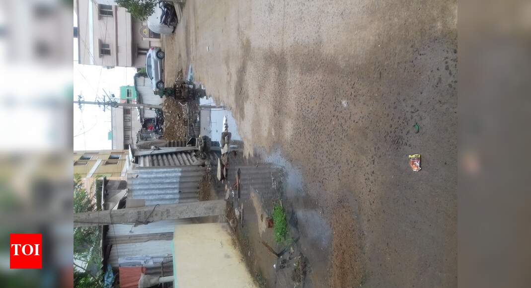 Sewage water stagnation - Times of India