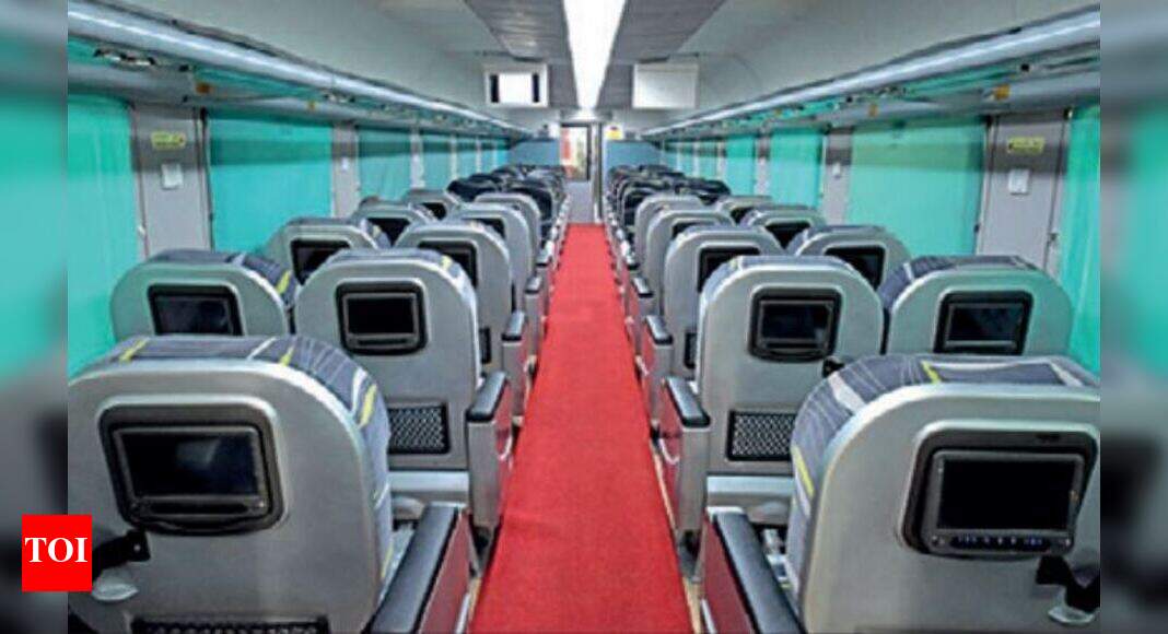 ICF readies railway coach with LCD screen, attendant per seat | Chennai ...