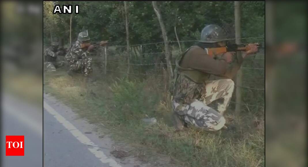 Encounter In Kashmir: One terrorist killed in encounter with security ...