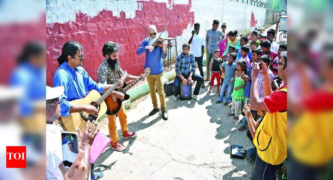 Swarathma: Swarathma leads from the front at a musical cleanathon ...