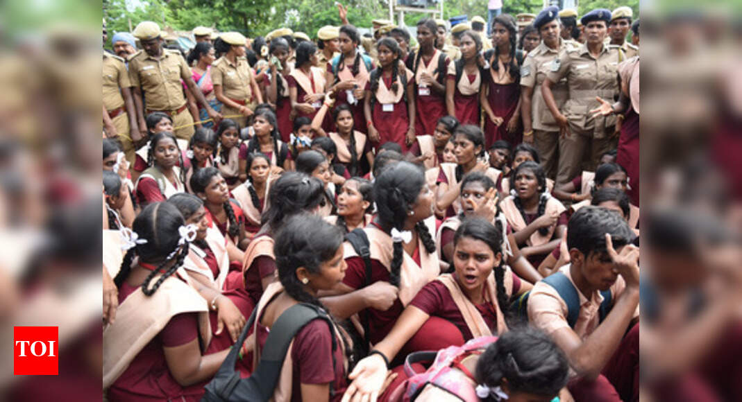 neet protests - Times of India