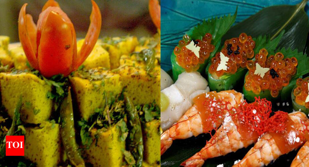 Shinzo Abe India visit: Jab Sushi met Dhokla | Ahmedabad News - Times ...