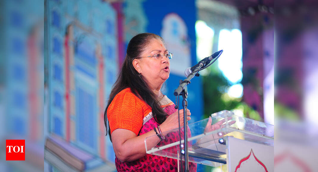 Vasundhara Raje: Work hard to add fresh voters into party | Jaipur News ...