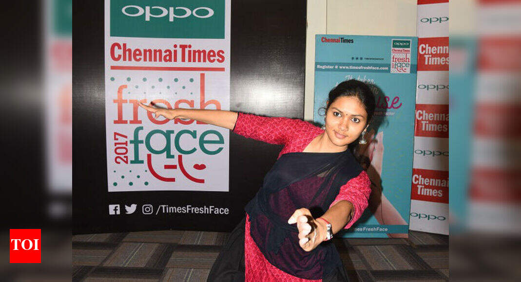 Nithyashri H was adjudged the winner of OPPO Chennai Times Fresh Face ...
