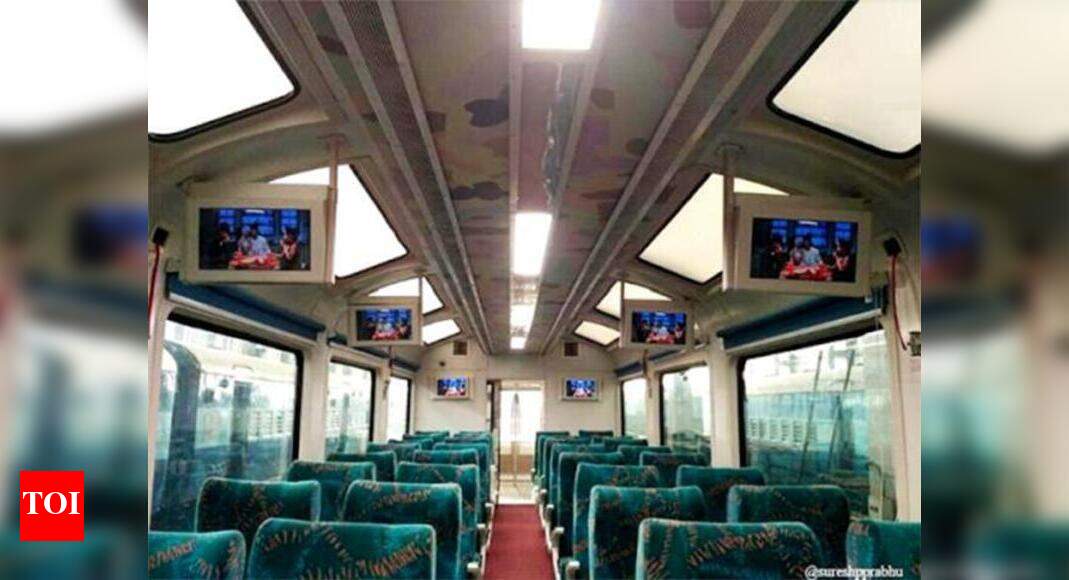 Vistadome Coach: Vistadome coach in Dadar-Madgaon Janshatabdi train next week | Mumbai News ...