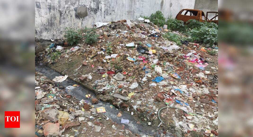 Filthy living conditions in Wazirabad - Times of India