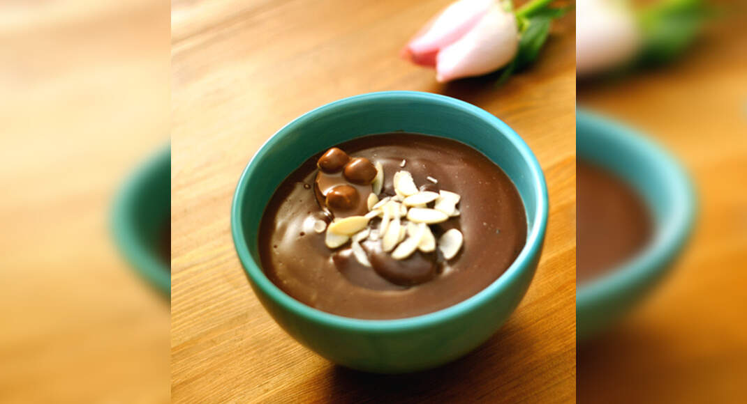 Almond Milk Chocolate Pudding Recipe: How to Make Almond Milk Chocolate ...