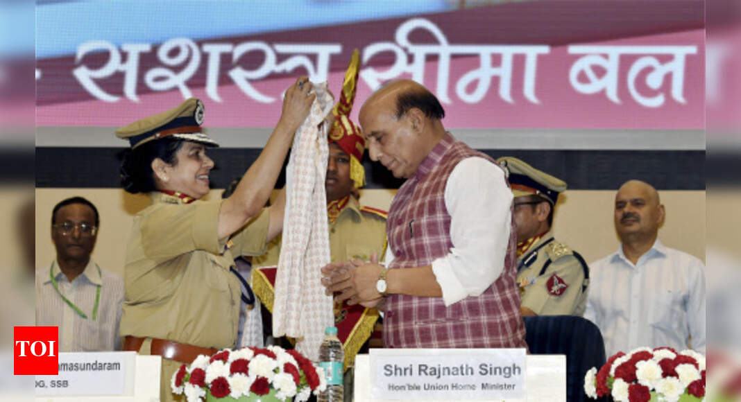 Rajnath launches SSB’s new intelligence unit | India News - Times of India