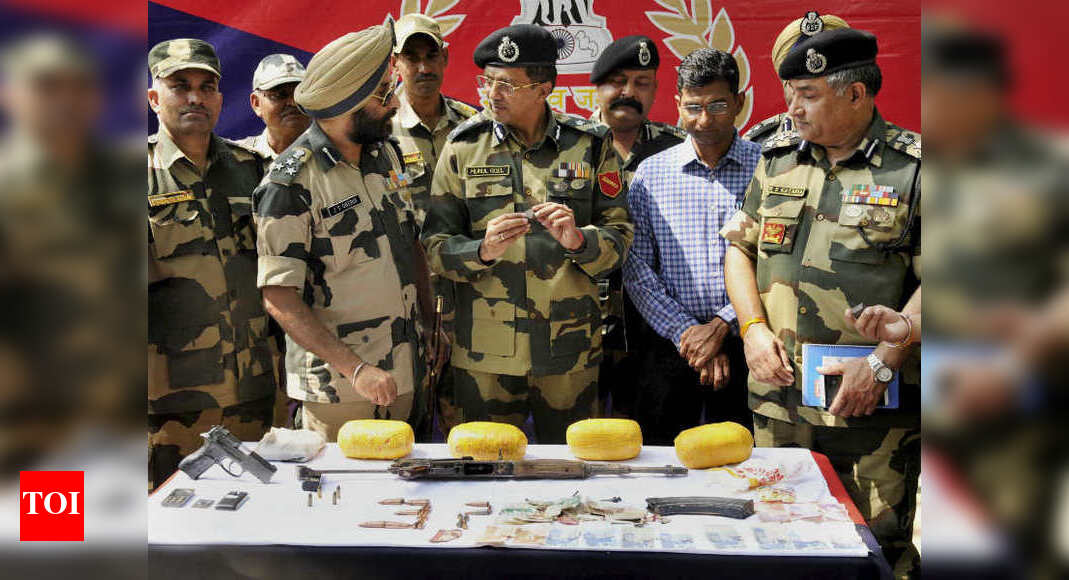 One Indian soldier, two Pak intruders killed | India News - Times of India