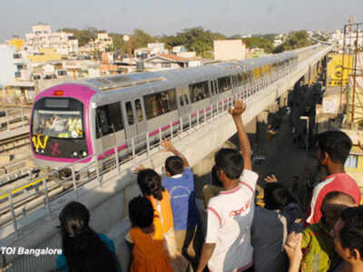 namma metro - Times of India