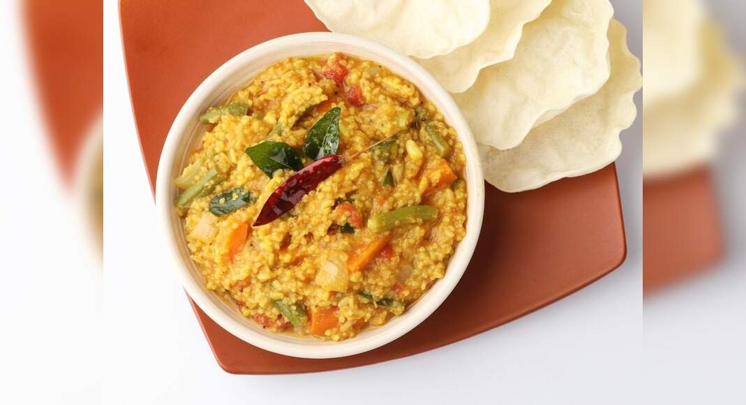 Sambar Sadam Recipe: How to Make Sambar Sadam Recipe at Home | Homemade ...