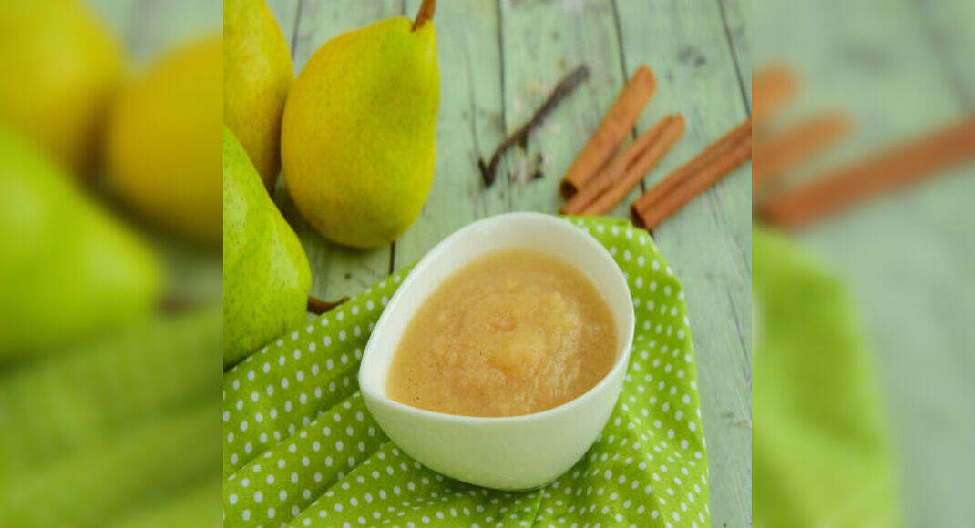 Pear and Cinnamon Puree Recipe: How to Make Pear and Cinnamon Puree ...