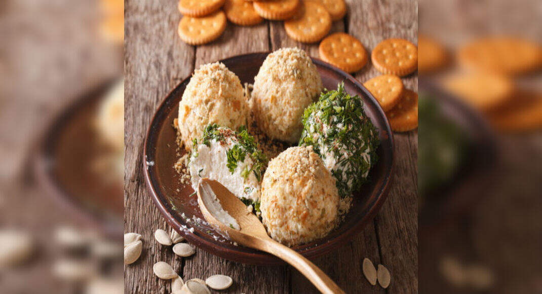 Loaded Cheese Balls Recipe: How to Make Loaded Cheese Balls Recipe ...